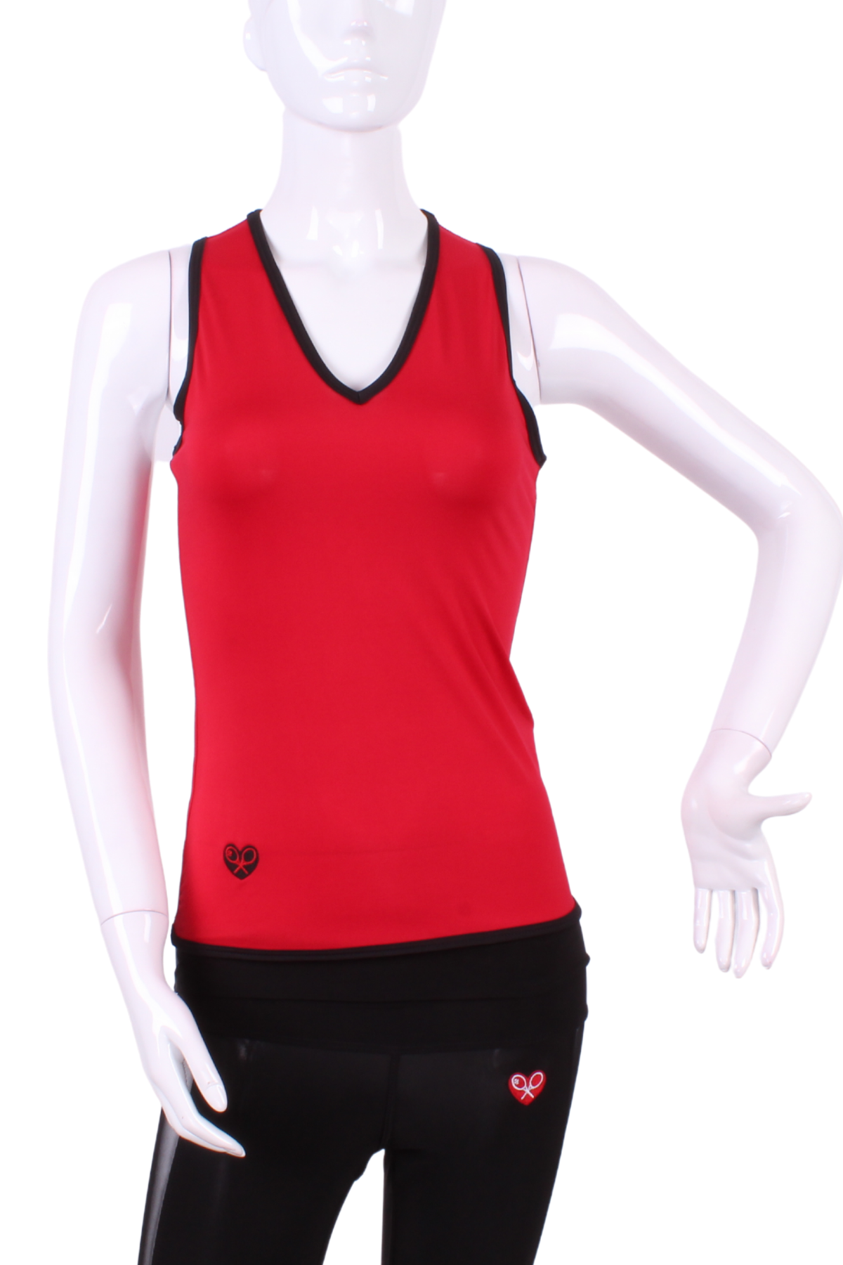 Red Vee Tank Limited | Tennis Tops | Made in Los Angeles | Luxury ...
